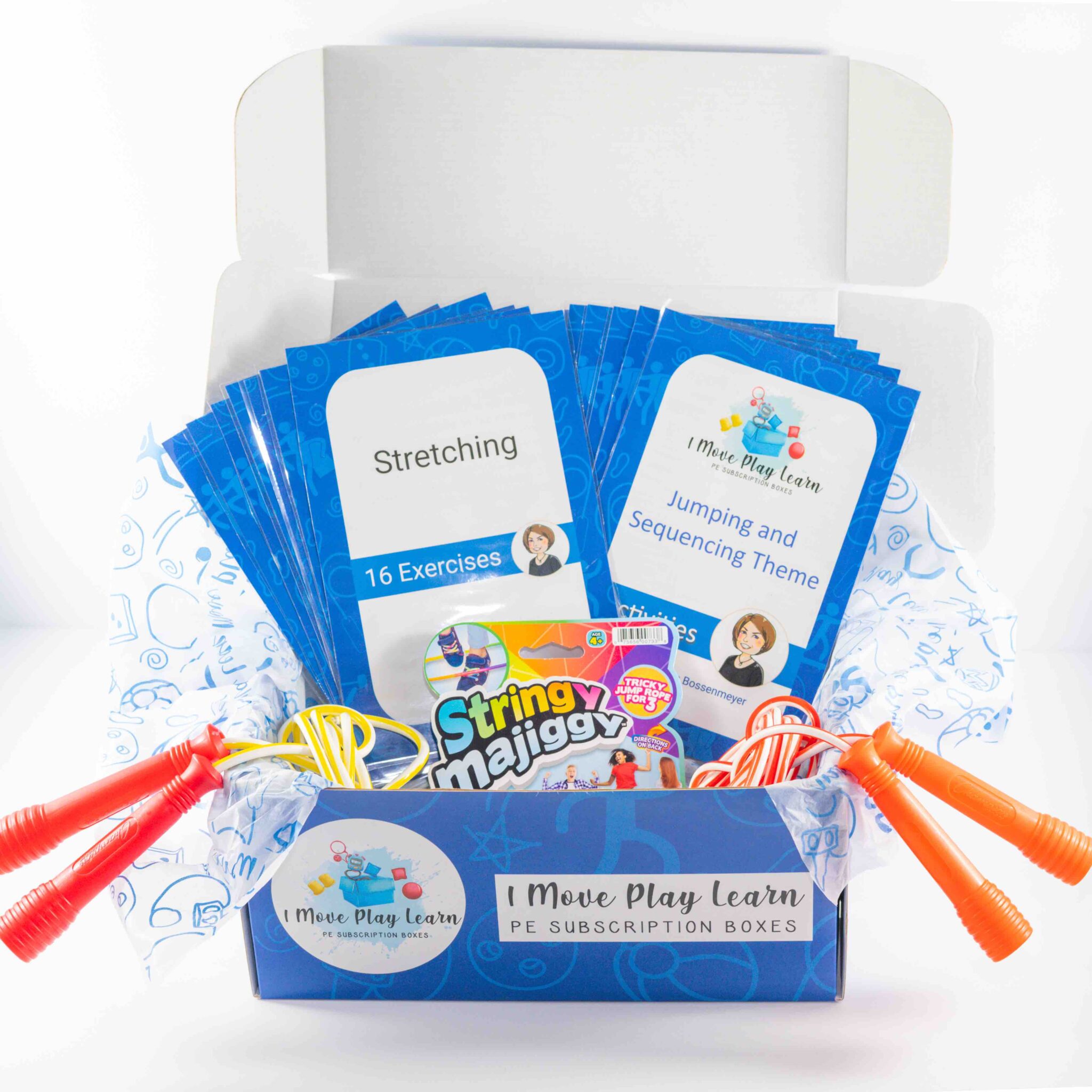 Physical Education Annual Boxes (9 boxes) – I Move Play Learn